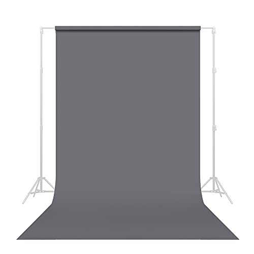 Savage Seamless Paper Photography Backdrop - Color #74 Smoke Gray, Size 86 Inches Wide x 36 Feet Long, Backdrop for YouTube Videos, Streaming, Interviews and Portraits - Made in USA