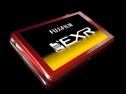 Fujifilm FinePix Z700EXR 12 MP Super CCD EXR Digital Camera with 5x Optical Zoom and 3.5-Inch Touch-Screen LCD (Red)