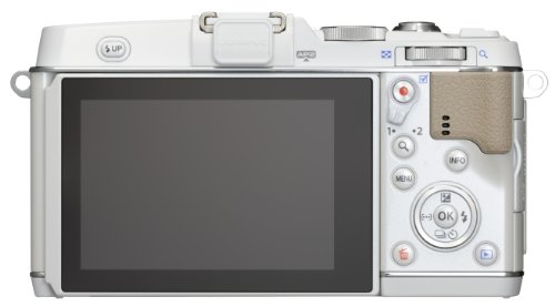 Olympus E-P5 16.1MP Mirrorless Digital Camera with 3-Inch LCD- Body Only (White)