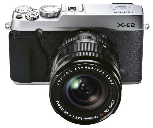 Fujifilm X-E2 Compact System Digital Camera Kit 16MP with 3.0-Inch LCD - Body Only (Silver)