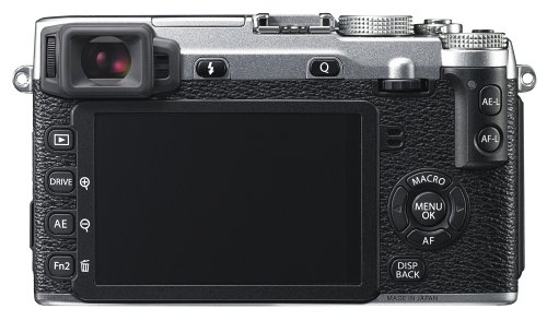 Fujifilm X-E2 Compact System Digital Camera Kit 16MP with 3.0-Inch LCD - Body Only (Silver)