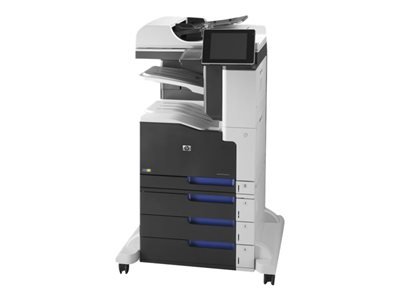 HP CC524A LaserJet Enterprise 700 MFP M775z - Multifunction printer - color - laser - Ledger/A3 (11.7 in x 17 in) (original) - 320 x 470 mm (media) - up to 30 ppm (copying) - up to 30 ppm (printing) - 1850 sheets - 33.6 Kbps - USB 2.0, Gigabit LAN, USB ho