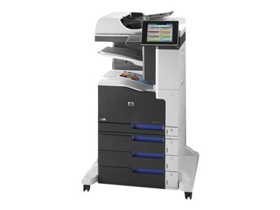 HP CC524A LaserJet Enterprise 700 MFP M775z - Multifunction printer - color - laser - Ledger/A3 (11.7 in x 17 in) (original) - 320 x 470 mm (media) - up to 30 ppm (copying) - up to 30 ppm (printing) - 1850 sheets - 33.6 Kbps - USB 2.0, Gigabit LAN, USB ho