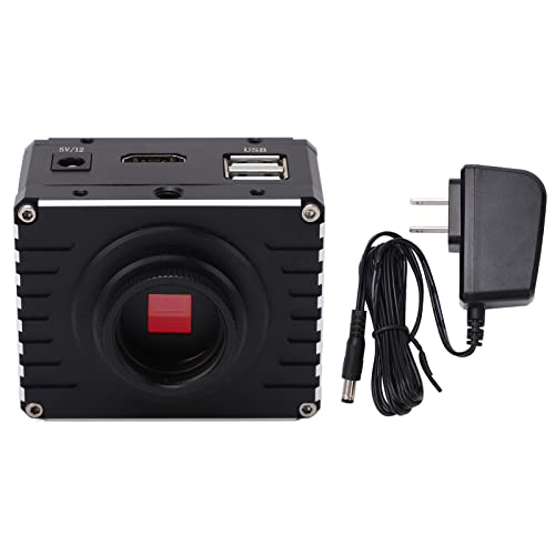 Industrial Microscope Camera, Aluminum Alloy Image Comparison Industry Camera HD Real Time Output for Research