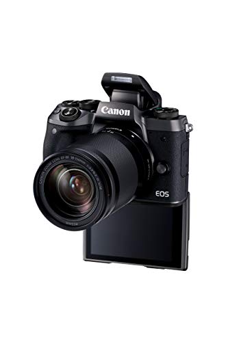 Canon EOS M5 Mirrorless Camera Kit EF-M 18-150mm f/3.5-6.3 is STM Lens Kit - Wi-Fi Enabled & Bluetooth (Renewed)