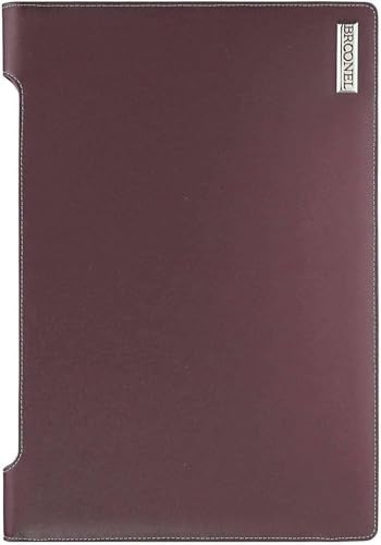 Broonel - Profile Series - Purple Leather Laptop Case Compatible with Toshiba Satellite Radius C40-C