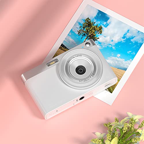 Digital Camera Photography, 1080p 50MP Vlogging Camera with 2.88 Inch LCD Screen, 16X Zoom Compact Portable Mini Rechargeable Camera, Point and Shoot Digital Cameras