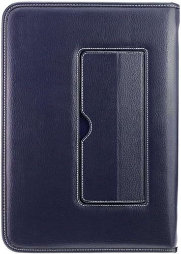 Broonel - Contour Series - Blue Heavy Duty Leather Protective Case - Compatible with Toshiba Satellite Radius 15