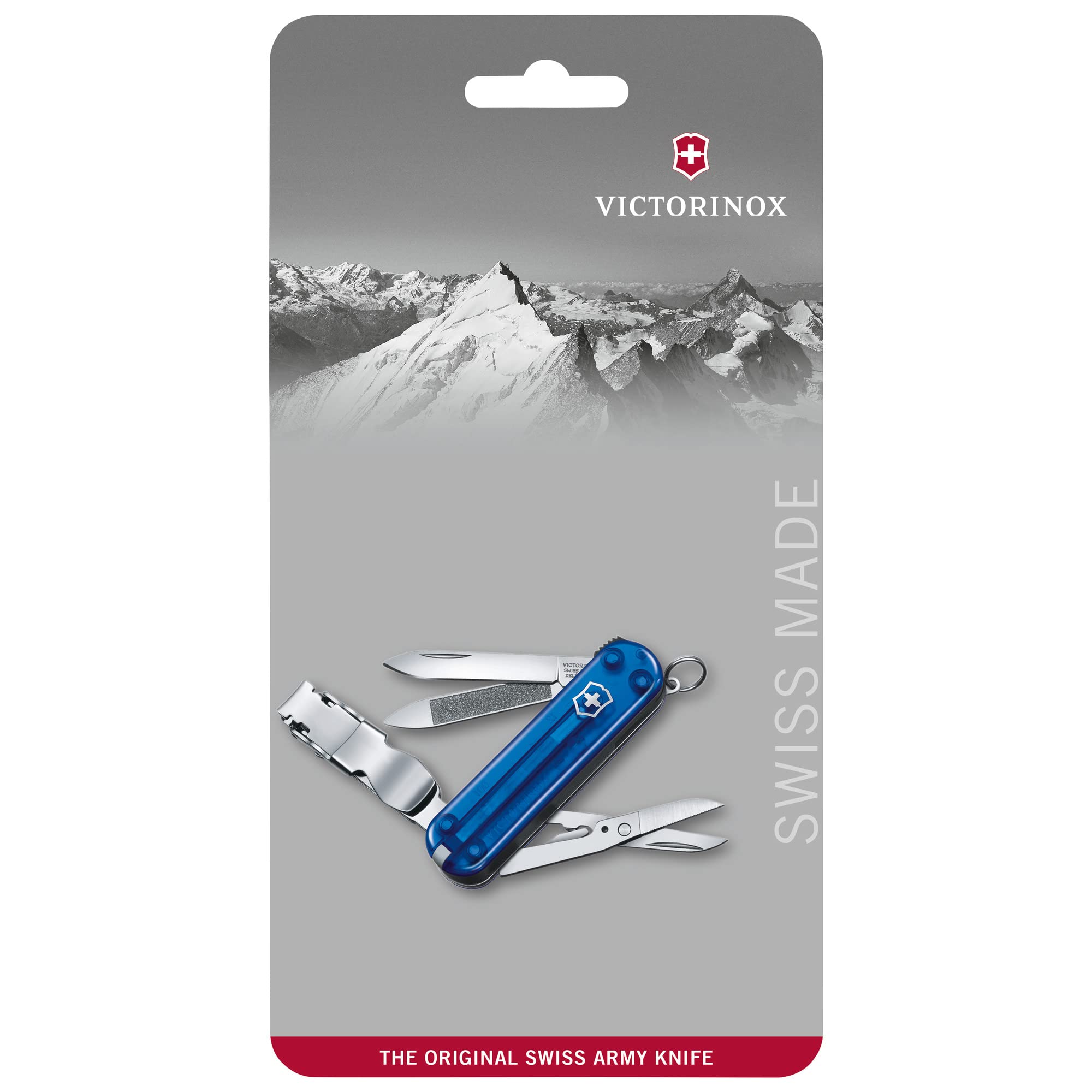 Victorinox 0.6463.T2 Folding Pocket Knife Nail Clip 580 (BLUE)