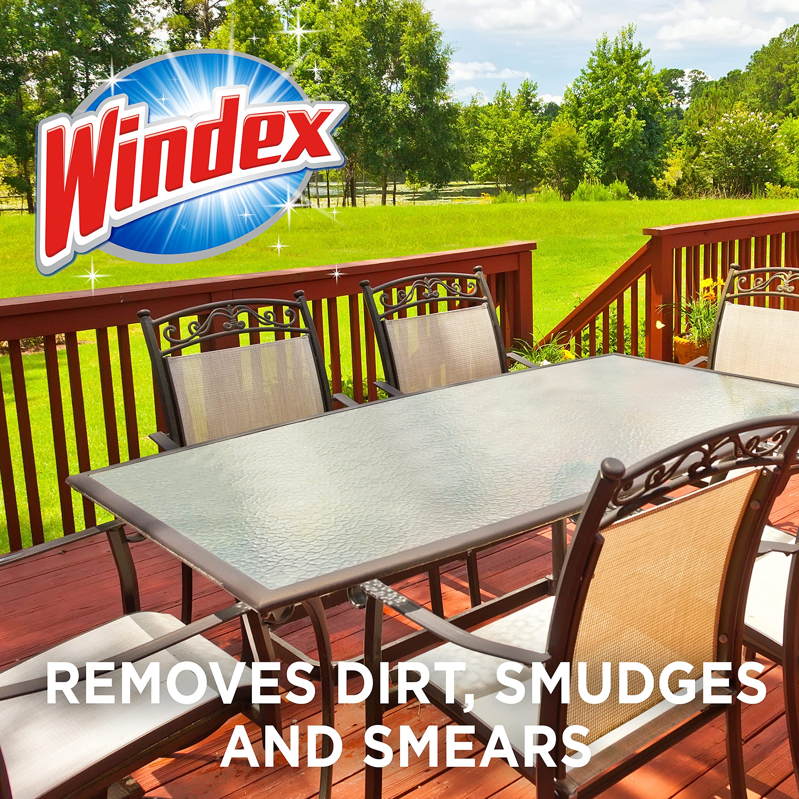 Windex Outdoor Glass & Patio Concentrated Cleaner, 2 ct, 32 fl oz