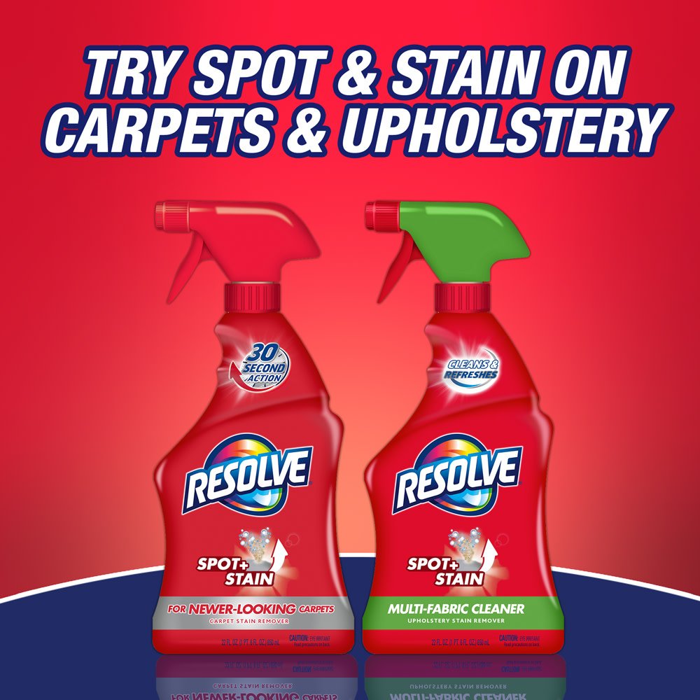 Resolve Pet High Traffic Carpet Foam, 22 oz, Cleans Freshens Softens & Removes Stains