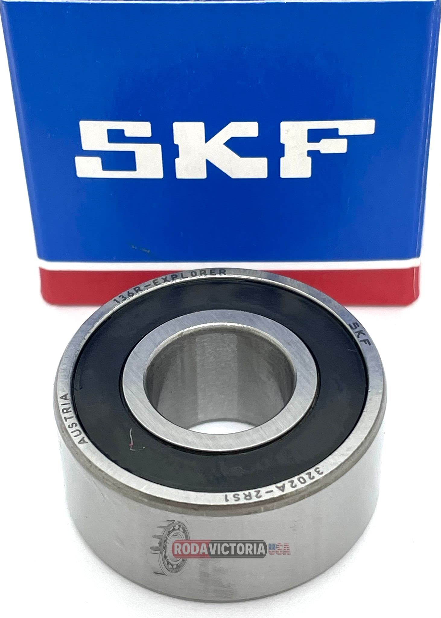 SKF 3202A-2RS1 Angular Contact Ball Bearings 15x35x15.9mm 5202 A 2RS