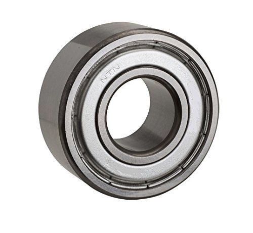 NTN Bearing 6208Z Single Row Deep Groove Radial Ball Bearing, Normal Clearance, Steel Cage, 40 mm Bore ID, 80 mm OD, 18 mm Width, Single Shielded