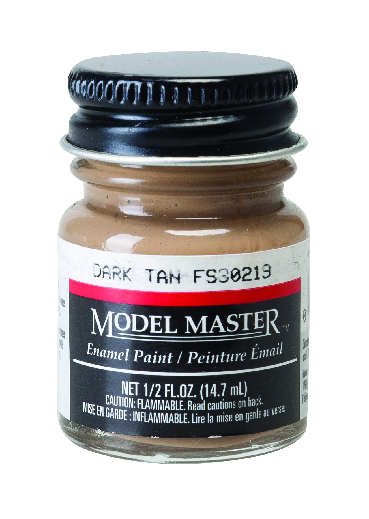 DARK TAN (FS30219) 1/2 oz Enamel Paint Bottle by Testor Corp.