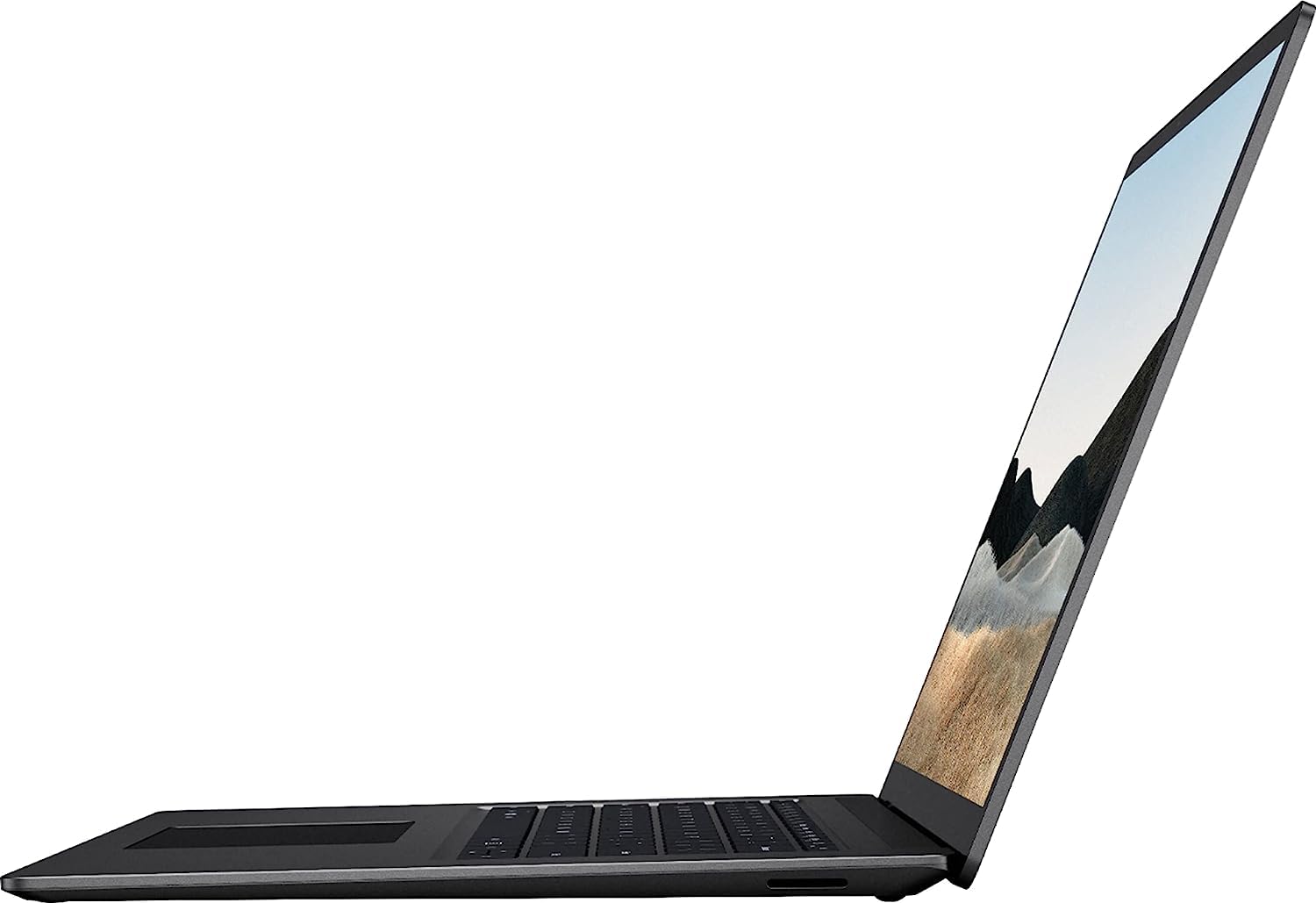 Microsoft Surface Laptop 4 13.5-inch Touchscreen 512GB SSD i7 16GB RAM with Windows 10 Pro (Core i7-1185G7, Wi-Fi, Latest Model) Matte Black, 5F1-00001