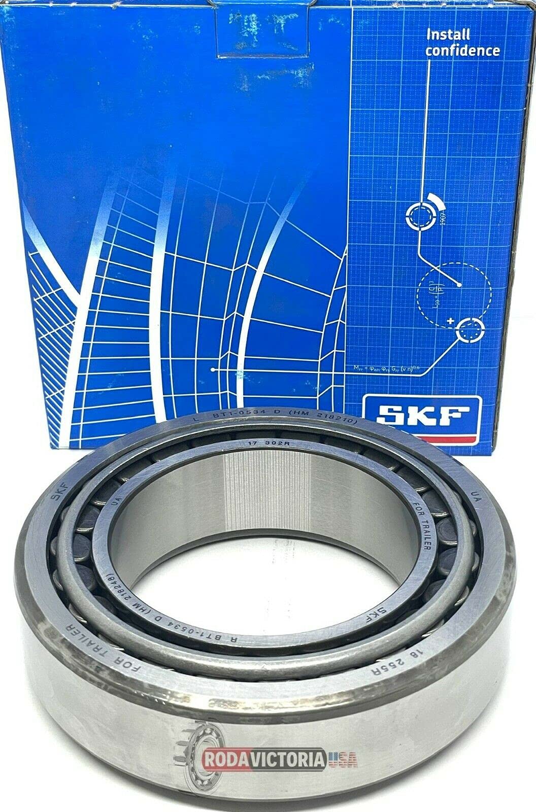 SKF HM218248/HM218210 Tapered Roller Bearing Set 414 3.54" Bore