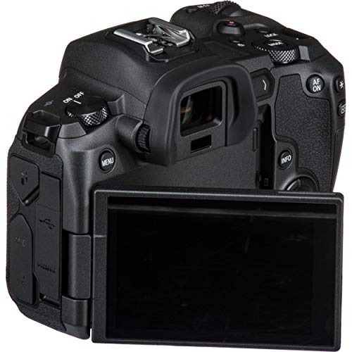 Ultimaxx Essential Canon R (Body Only) Bundle - Includes: 32GB Ultra Memory Card, Replacement Battery, Water-Resistant Gadget Bag, Manufacturerâs Accessories & More (16pc Bundle)