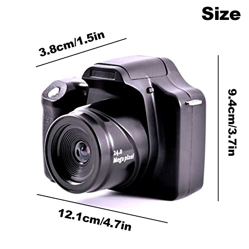 1080p HD Long Focus SLR Camera 24 Megapixel Digital Camera 18X Digital Zoom 3 Inch TFT-LCD Digital Camera Electronic Anti-Shake