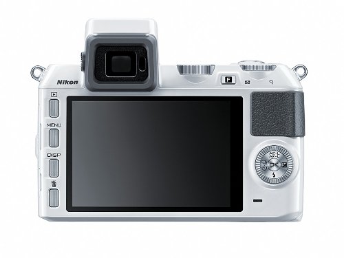 Nikon 1 V2 14.2 MP HD Digital Camera with 10-30mm & 30-110 VR 1 NIKKOR Lens (White)