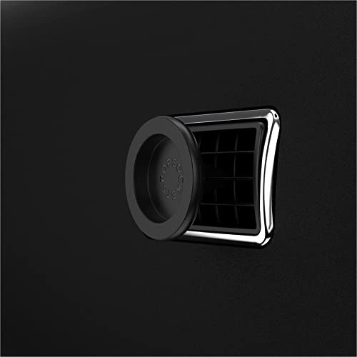 PopSockets: MagSafe Car Mount, Magnetic Phone Holder for Car, Phone Mount for Car, V2 โ Black