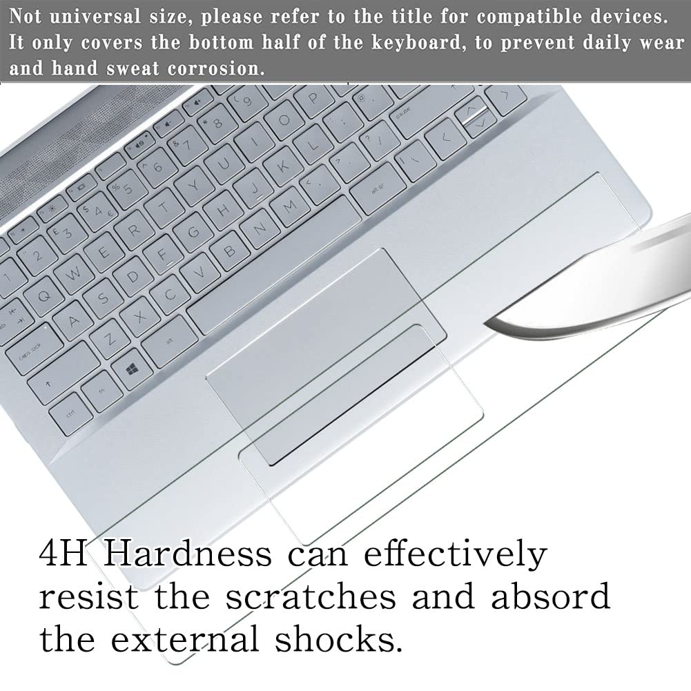 Puccy 2 Pack Film Protector, compatible with Toshiba Satellite Radius 14 14" Laptop TPU Keyboard TouchPad Trackpad Guard Cover Skin (Not Tempered Glass Screen Protectors)