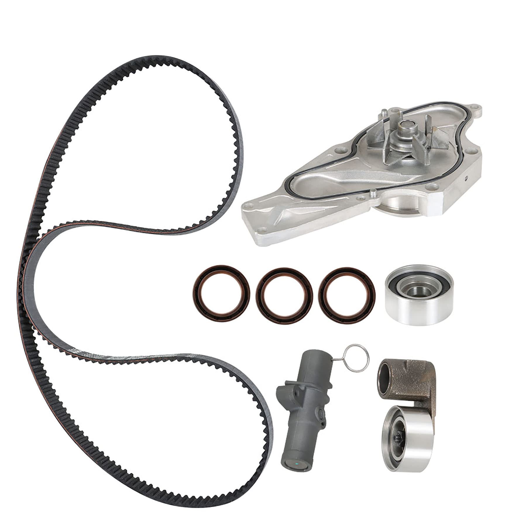 WFLNHB Timing Belt Kit with Water Pump Replacement for Acura Honda Saturn 2003-2018