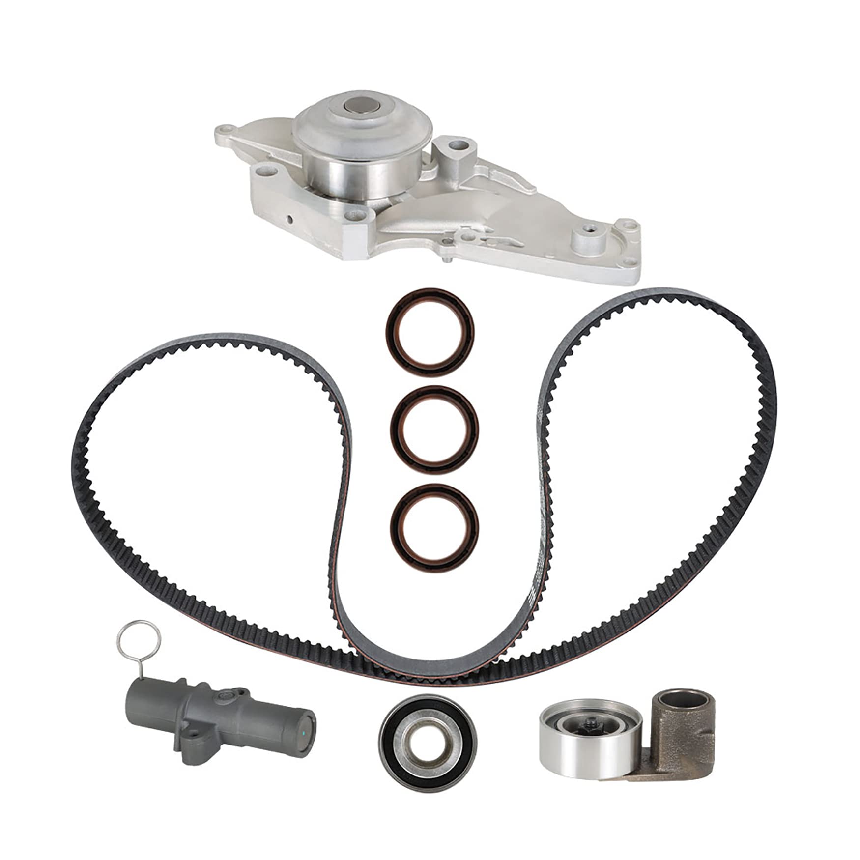 WFLNHB Timing Belt Kit with Water Pump Replacement for Acura Honda Saturn 2003-2018