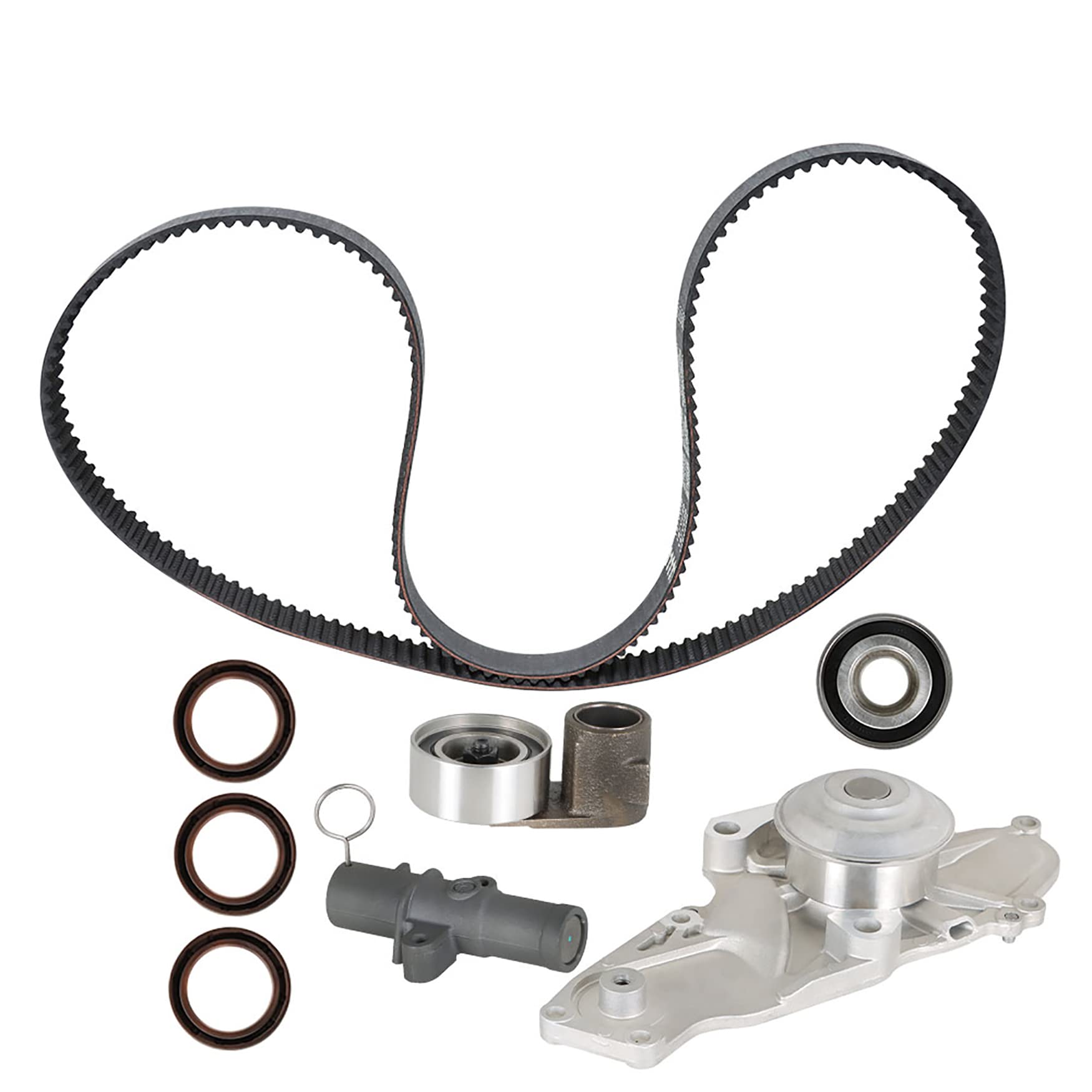 WFLNHB Timing Belt Kit with Water Pump Replacement for Acura Honda Saturn 2003-2018