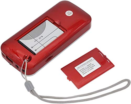 AM FM Portable Pocket Radio Music Player Support Micro SD/TF Card USB Slot (Red)