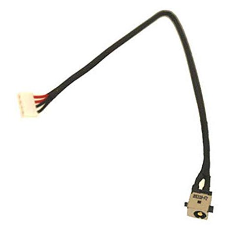 ndliulei AC DC Power Jack w/Cable Harness Socket Replacement for Toshiba Satellite Radius P55W-C P55W-C5200 P55W-C5204 P55W-C5208 1417-00BK000