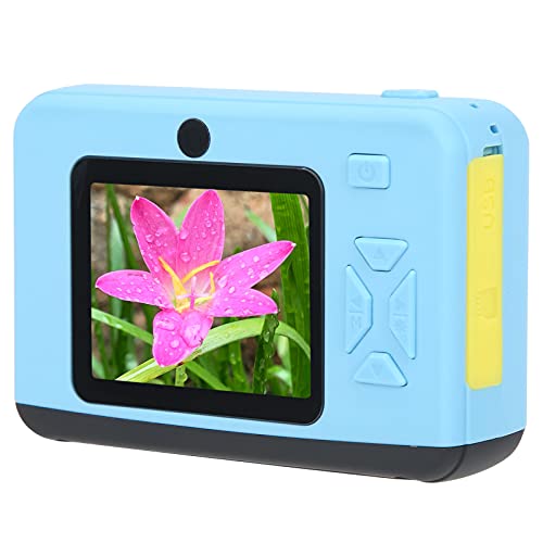 20MP HD Children Digital Camera,2.0in IPS Screen AntiDrop Video Recording Camera Children Memory Card 32GB Selfie Video Toddler Camera for Girls Boys Birthday Gift(Blue)