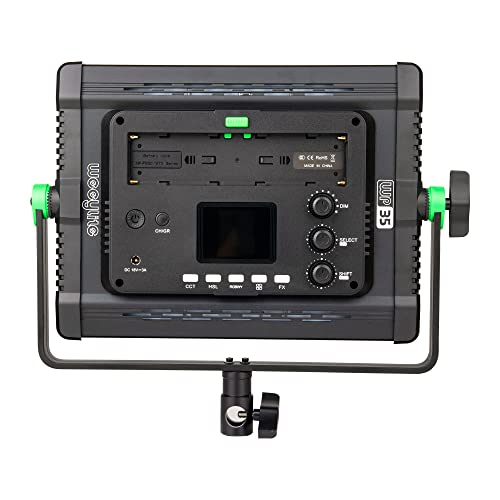VILTROX 30W RGB LED Photography Light Panel, Bi-Color Variable 2800K~6800K with APP Control for Video Photography, CRI97+ TLCI97 Led Video Light Panel +Barndoor, NO Light Stand (weeylite WP35)