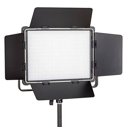 VILTROX 30W RGB LED Photography Light Panel, Bi-Color Variable 2800K~6800K with APP Control for Video Photography, CRI97+ TLCI97 Led Video Light Panel +Barndoor, NO Light Stand (weeylite WP35)