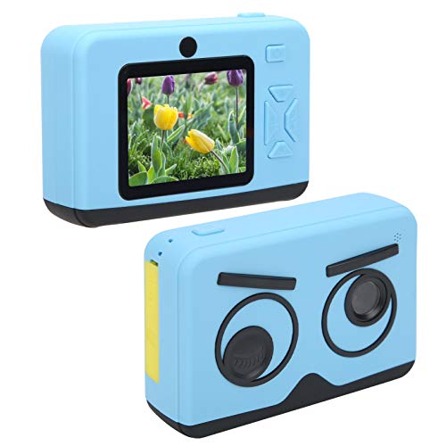 20MP HD Children Digital Camera,2.0in IPS Screen AntiDrop Video Recording Camera Children Memory Card 32GB Selfie Video Toddler Camera for Girls Boys Birthday Gift(Blue)