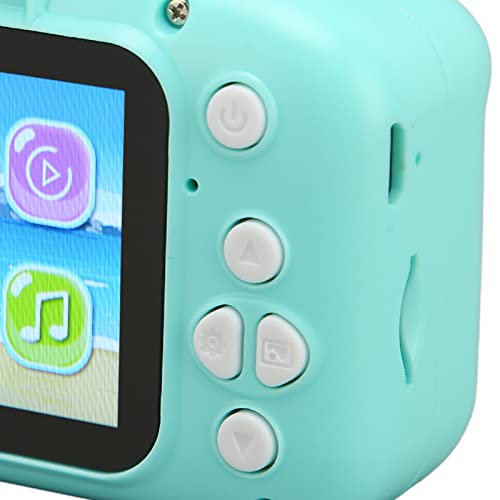 Zerodis Kids Camera Cartoon Cute Children Camera Rounded Design 2 Inch IPS Screen Auto Focusing Children Digital Camera Kids Camera Toddler Camera
