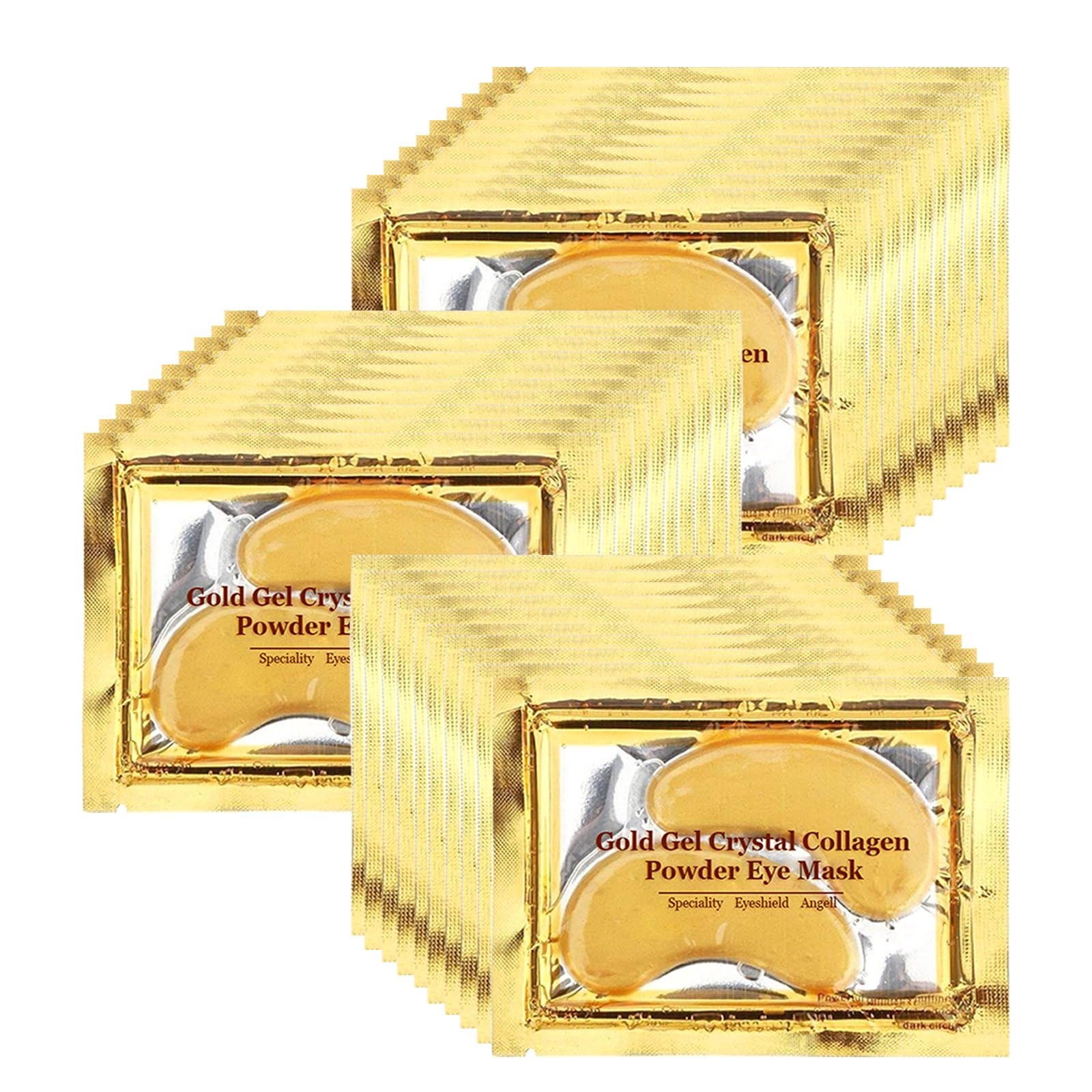 Adofect Under Eye Patches 24k Gold Under Eye Mask Puffy Eyes and Dark Circles Treatments Under Eye Bags Treatment Collagen Eye Pads for Beauty & Personal Care 30 Pairs