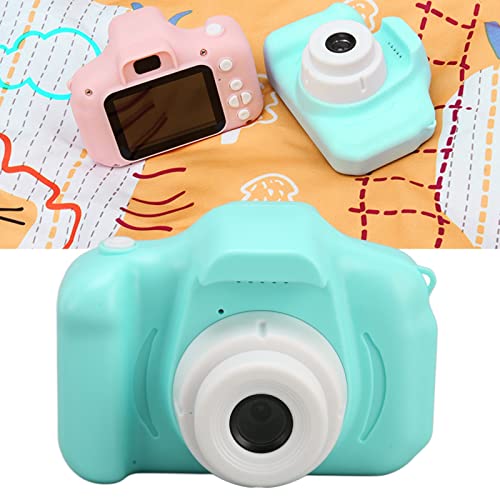Zerodis Kids Camera Cartoon Cute Children Camera Rounded Design 2 Inch IPS Screen Auto Focusing Children Digital Camera Kids Camera Toddler Camera