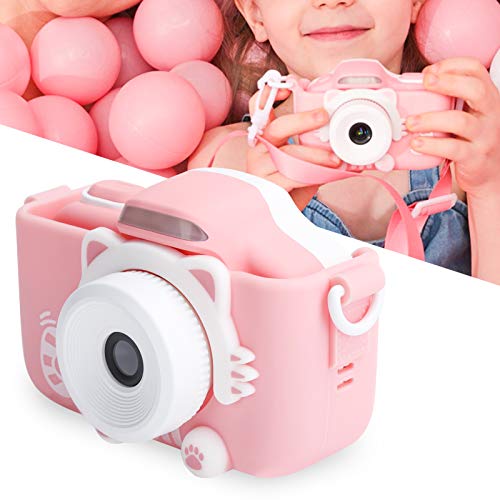 VADUMA Kids Touch Screen Camera Al Intelligent Face Recognition Kids Camera ABS Material Cartoon Mini Anti Drop Ergonomic Design Camera