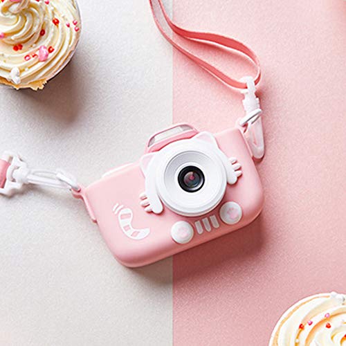 VADUMA Kids Touch Screen Camera Al Intelligent Face Recognition Kids Camera ABS Material Cartoon Mini Anti Drop Ergonomic Design Camera