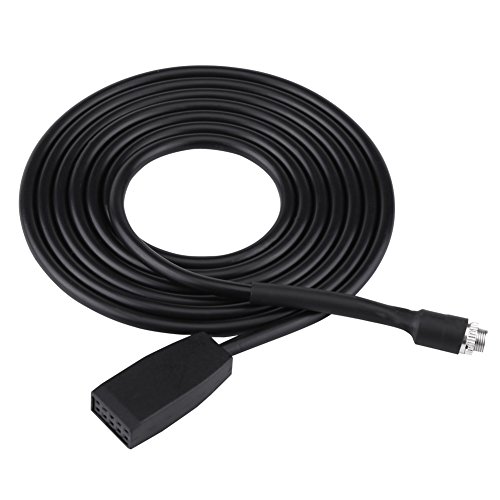 Keenso E46 Aux Cable, 3.5mm Female Jack Aux Cable for 325i Coupe Sedan 320i 320ci 320cic 323i 323ci 325i 325ci 325cic 328i 328ci 328cic