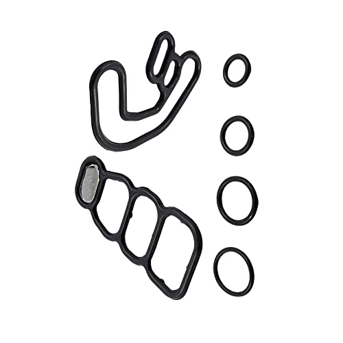 Riloer 1 Set 15826-RDV-J01, Head Cylinder Solenoid Valve Gasket Set, Compatible with Honda Odyssey Pilot Hybrid