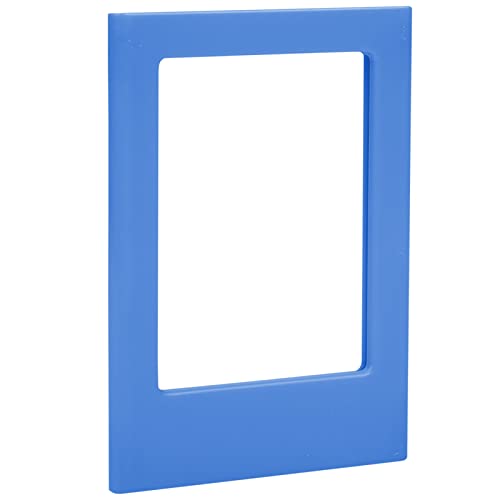 RvSky Digital camera accessories Magnetic Plastic Mini Photo Frame Refrigerator Magnet for Polaroid mini 3 Inch Photos(海水深蓝)