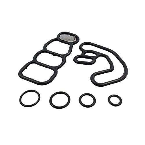 Riloer 1 Set 15826-RDV-J01, Head Cylinder Solenoid Valve Gasket Set, Compatible with Honda Odyssey Pilot Hybrid