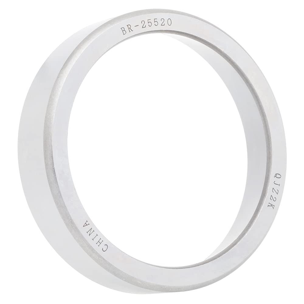 [1-Set] 5,200-7,000 lbs Trailer Axle Replacement Bearings, Cones: 14125A & 25580, Cups: 14276 & 25520, Tapered Roller Bearings [Fits Spindle D42, 2.125'' x 3.375'' and 2.250'' x 3.375'']