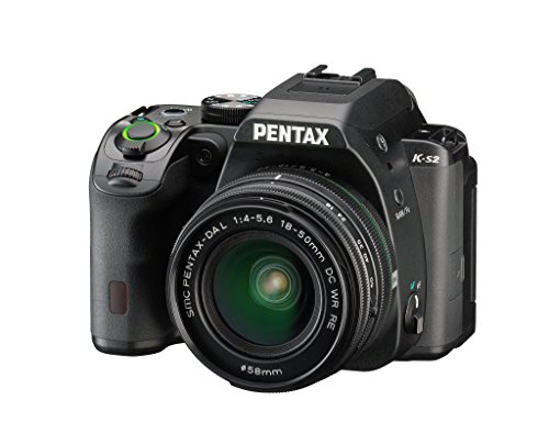 Pentax K-S2 20MP DSLR Kit w/ 18-50mm WR (Black)