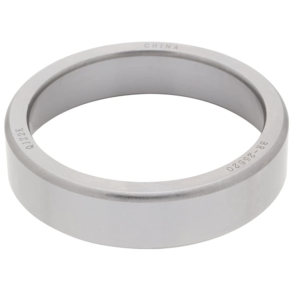 [1-Set] 5,200-7,000 lbs Trailer Axle Replacement Bearings, Cones: 14125A & 25580, Cups: 14276 & 25520, Tapered Roller Bearings [Fits Spindle D42, 2.125'' x 3.375'' and 2.250'' x 3.375'']