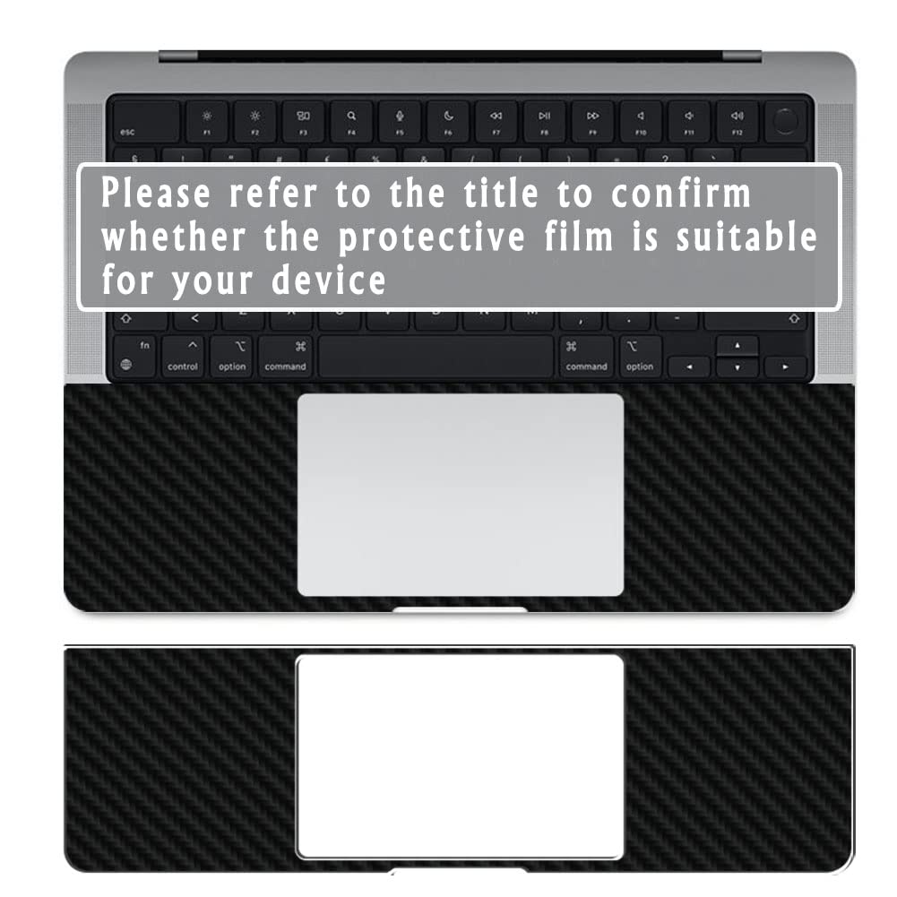 Vaxson 2-Pack Protector Film, Compatible with Toshiba Satellite Radius 14 14" Laptop Keyboard Touchpad Trackpad Skin Sticker [ Not Screen Protectors ]