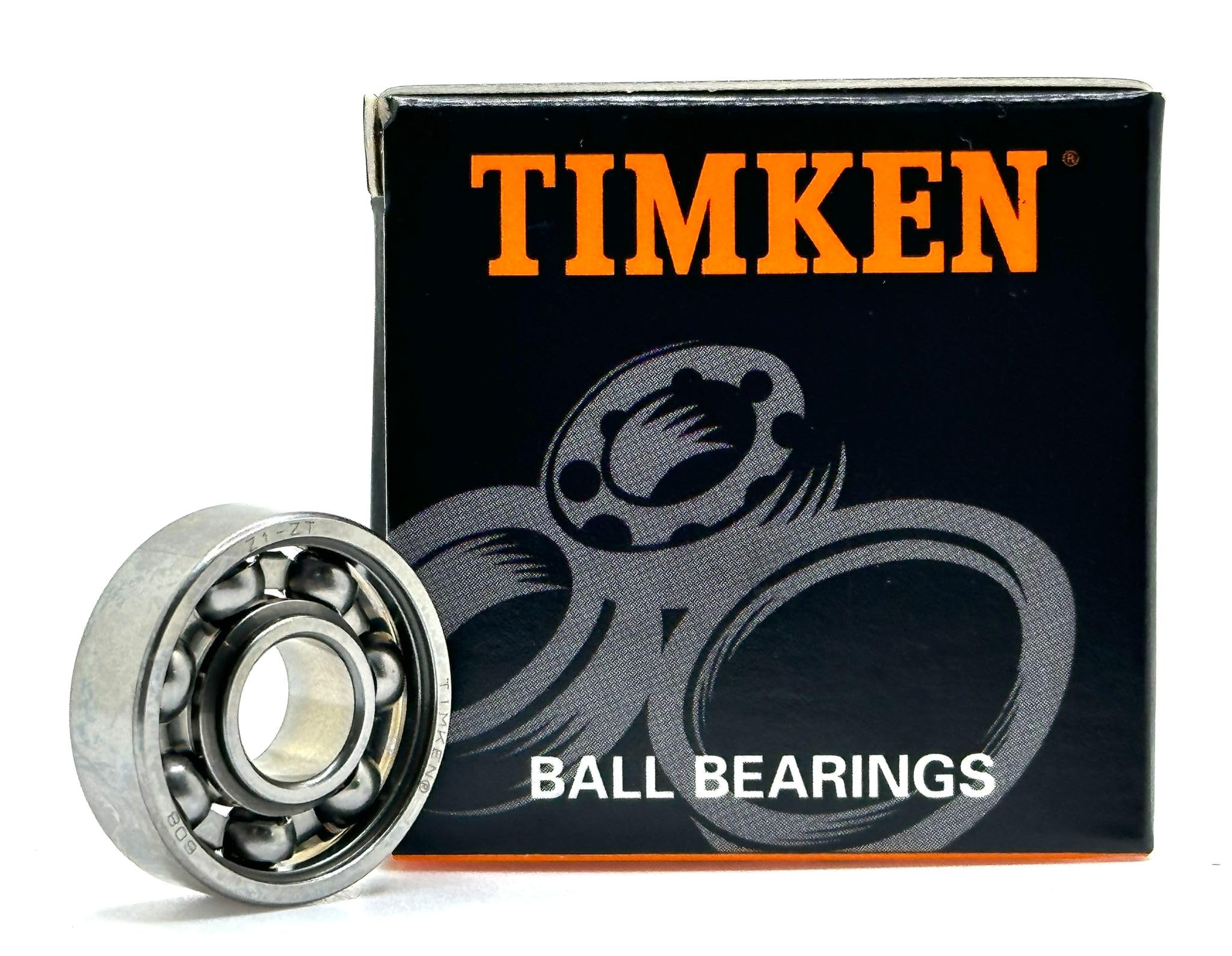 TIMKEN 608 DEEP Groove Ball Bearing, Open Type, NO Seals 8x22x7mm