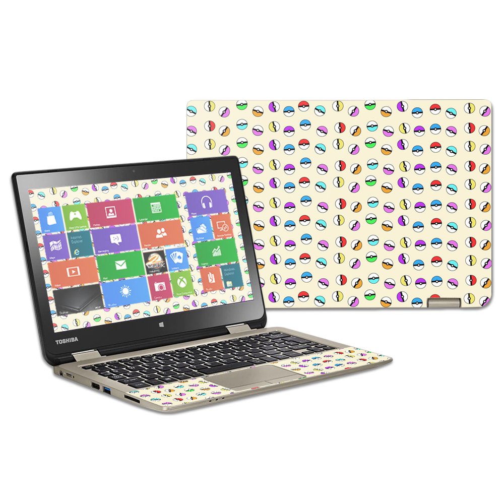 MightySkins Skin Compatible with Toshiba Satellite Radius 11 L15W-B 11.6" wrap Cover Sticker Skins Balling