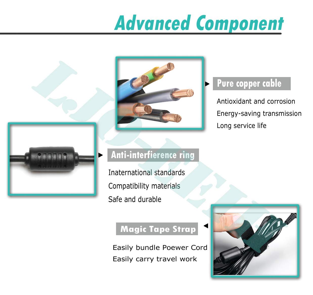 New Laptop Notebook Computer AC Adapter Charger Power Cord Supply for Toshiba Satellite Radius P55W-B5220 P55W-B5224 P55W-B5112 C55-A5300 C55-A5384 C55T-A5123
